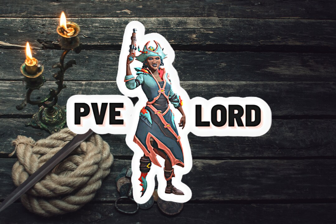 PVE Lord Sea of Thieves Sticker - Etsy