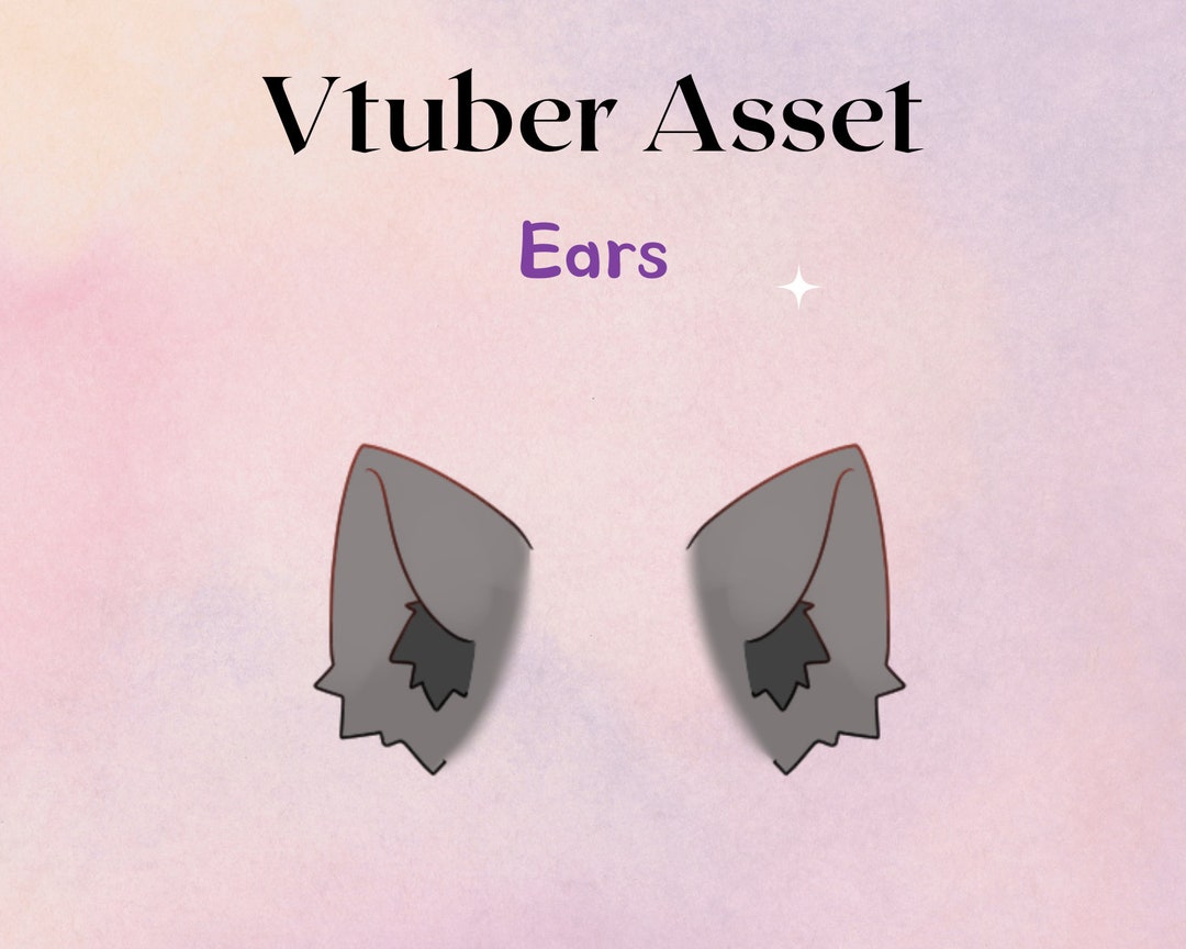 Vtuber Asset Animal Ears PNG Download - Etsy Australia