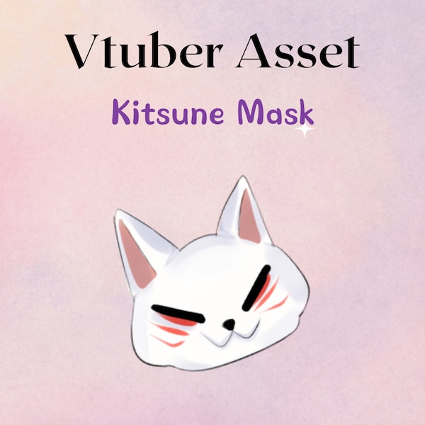 Kitsune Vtuber Model - Etsy