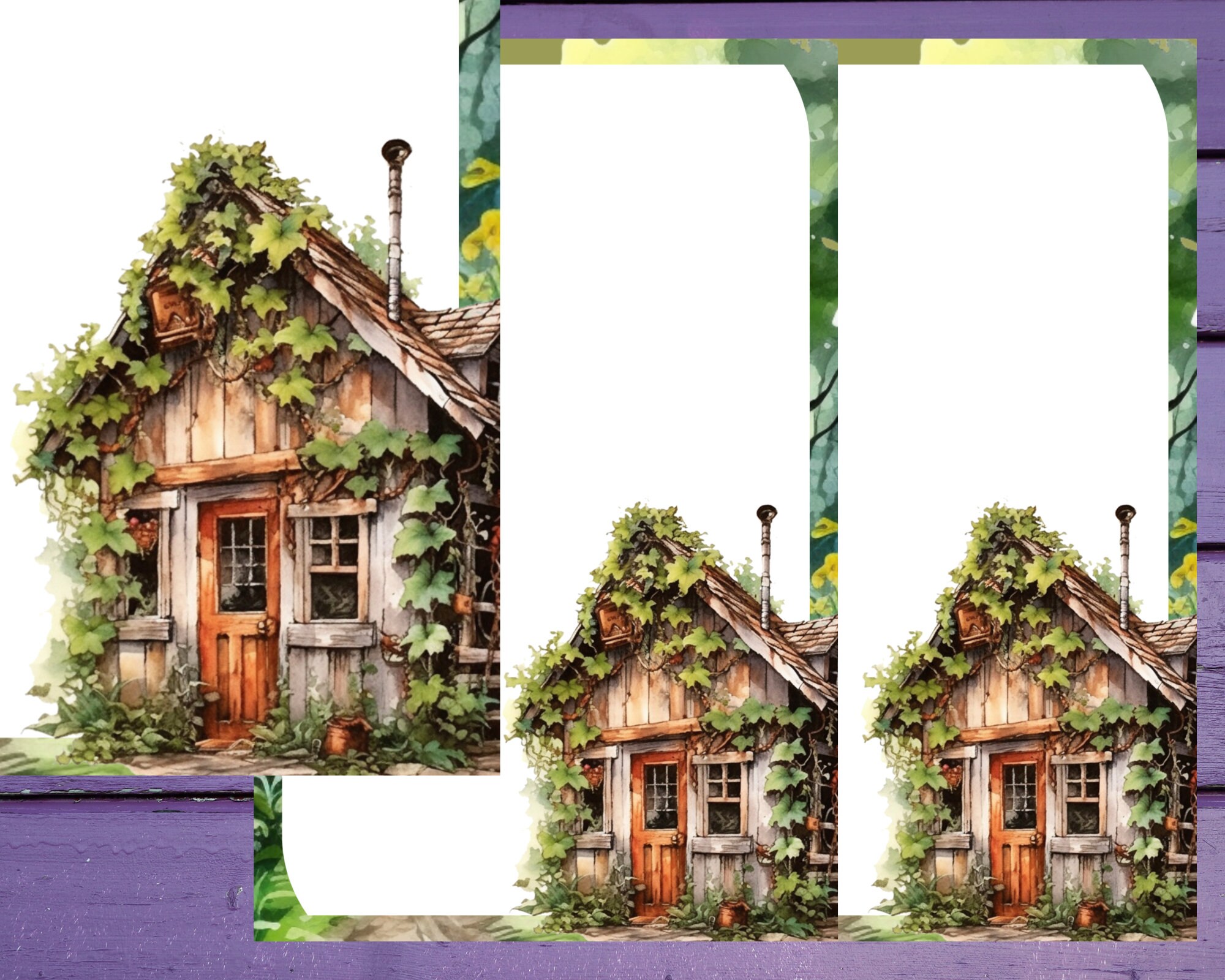 Forest Cottage Letter Writing Paper A5 Stationery - Etsy