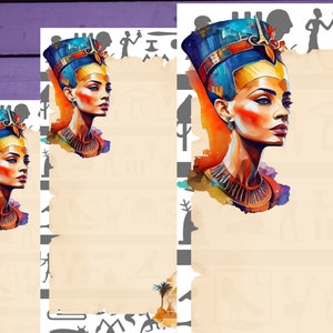 Cleopatra Letter Writing Paper A5 Stationery Lined/unlined Penpal ...