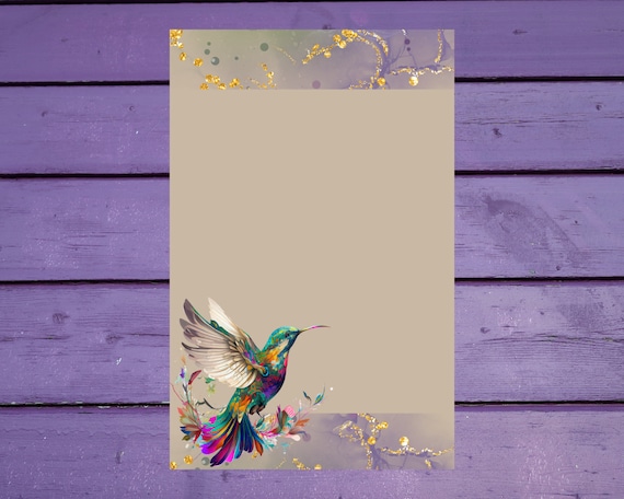 Hummingbird Border Stationery