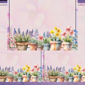 Spring Vibes Letter Writing Paper A5 Stationery Lined/unlined Penpal ...