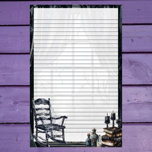 Spooky Room Letter Writing Paper A5 Stationery Lined/unlined Penpal ...