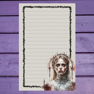Haunted Letter Writing Paper A5 Stationery Lined/unlined - Etsy