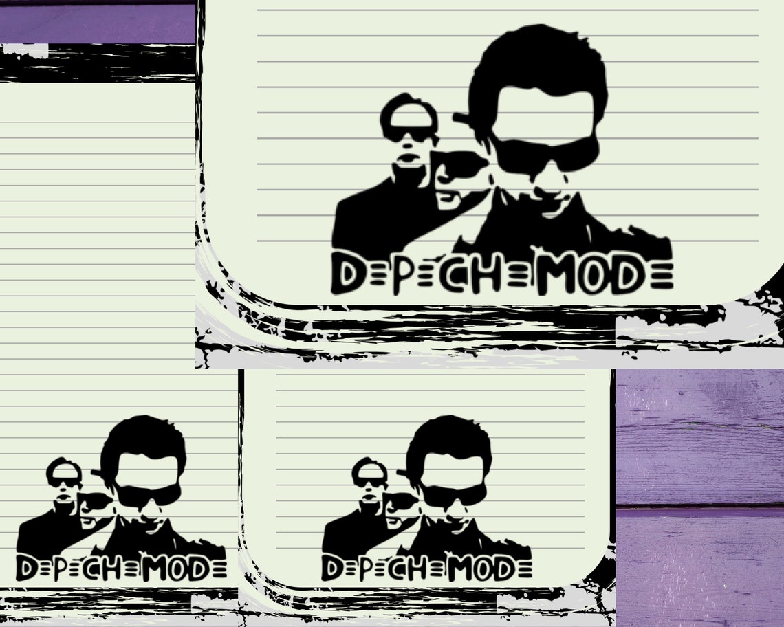 Depeche Mode Letter Writing Paper A5 Stationery Lined/unlined - Etsy Canada