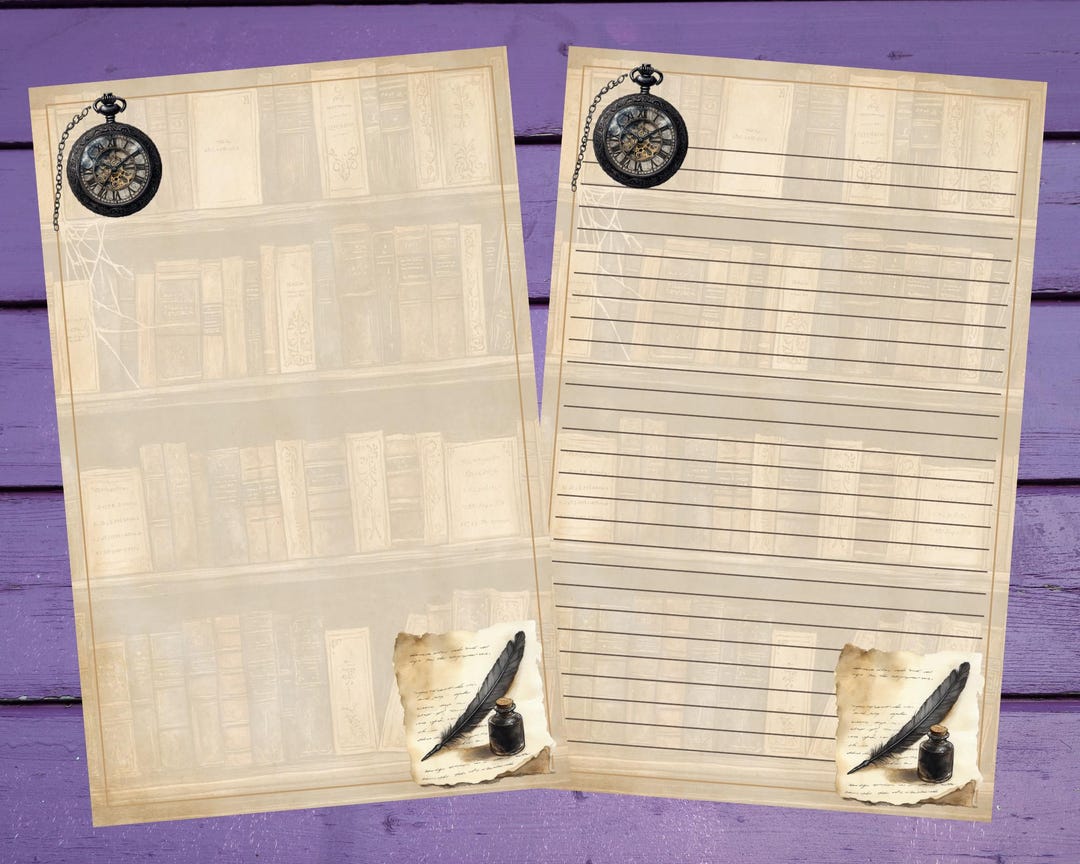 Academia Letter Writing Paper A5 Stationery Lined/unlined Penpal ...