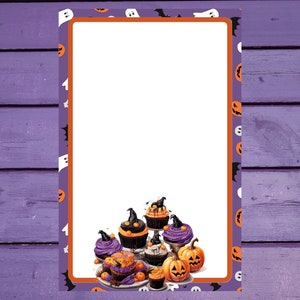 Halloween Treats Letter Writing Paper A5 Stationery Lined/unlined ...