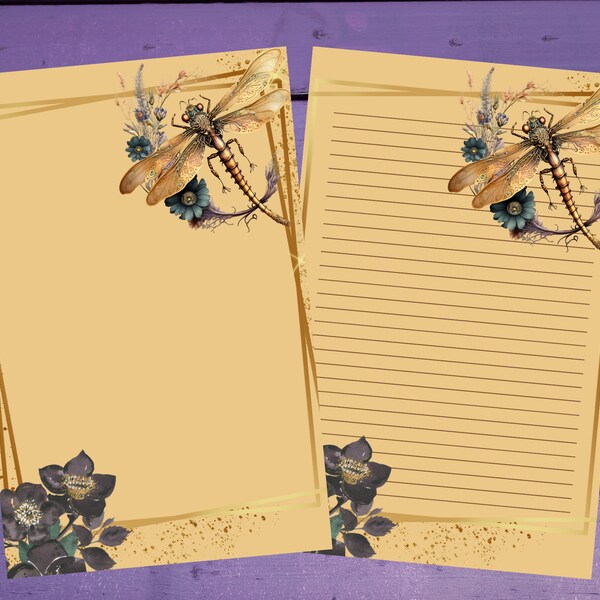 Steampunk Dragonfly - Etsy