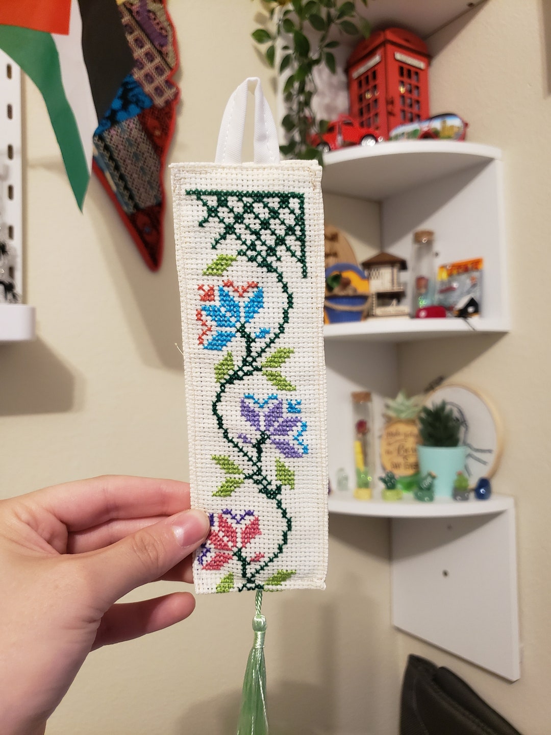 Handmade: Palestinian Embroidered Bookmarks (choose From Designs) - Etsy