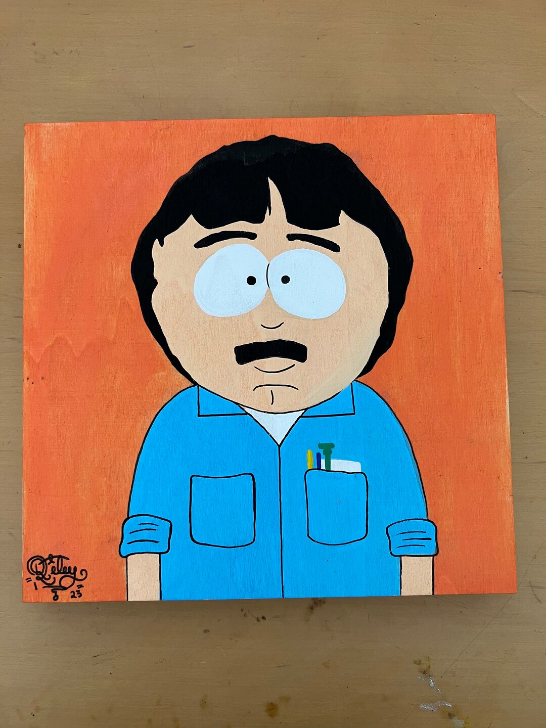 Stan Marsh Hand Painted Canvas - Etsy