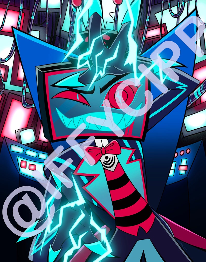 Vox Valentino and Velvette, Vees Art Print - Etsy