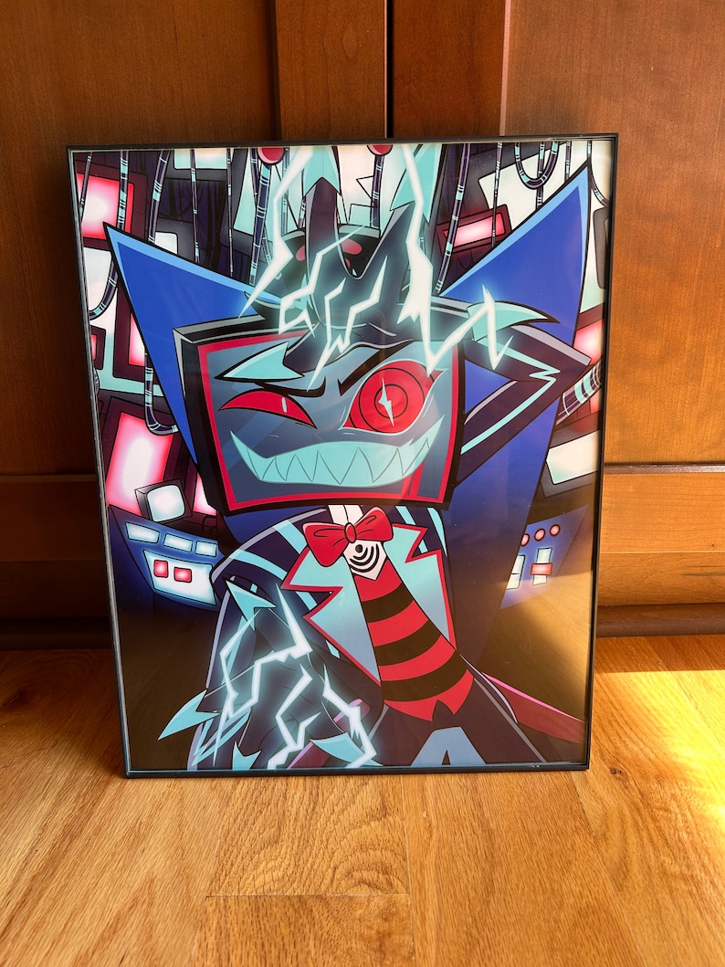 Vox Hazbin Hotel TV Demon Poster - Etsy