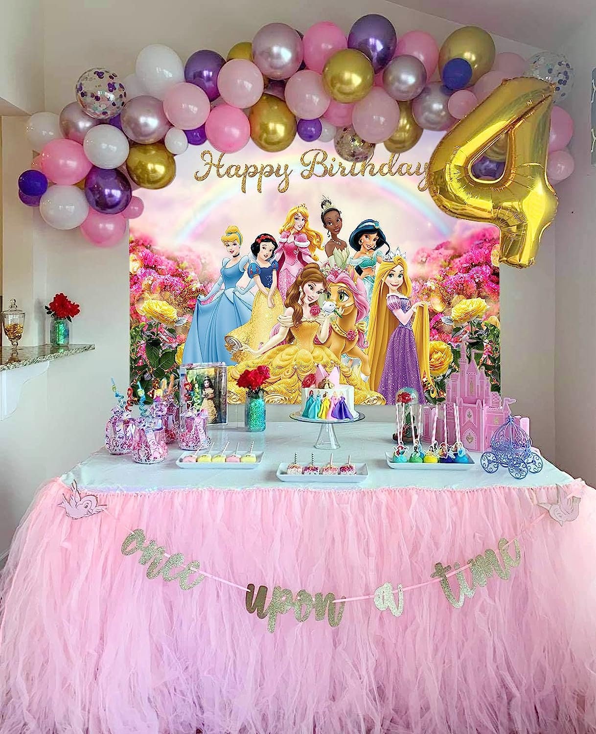 Fairy Tale Decor & Little Princess Party Supplies Cartoon Photography ...
