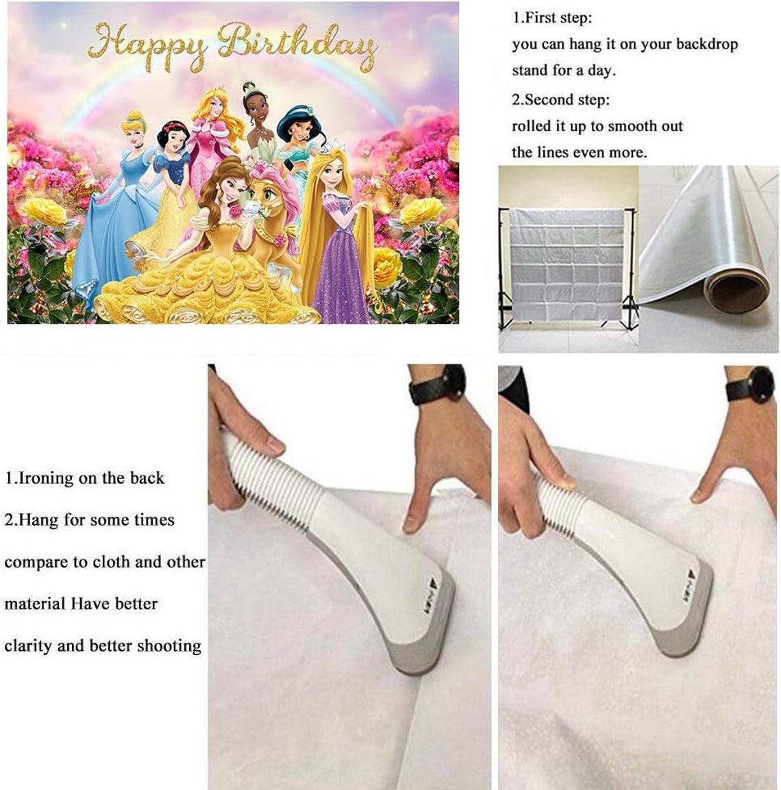 Fairy Tale Decor & Little Princess Party Supplies Cartoon Photography ...