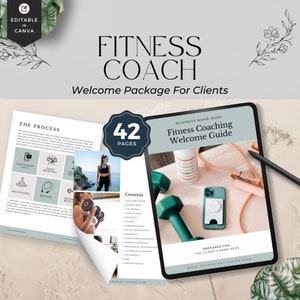 Personal Trainer Client Welcome Pack, Personal Trainer Forms, Fitness ...
