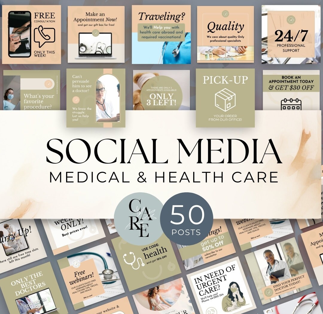 Healthcare Instagram, Medical Social Media Posts, Medical Branding ...
