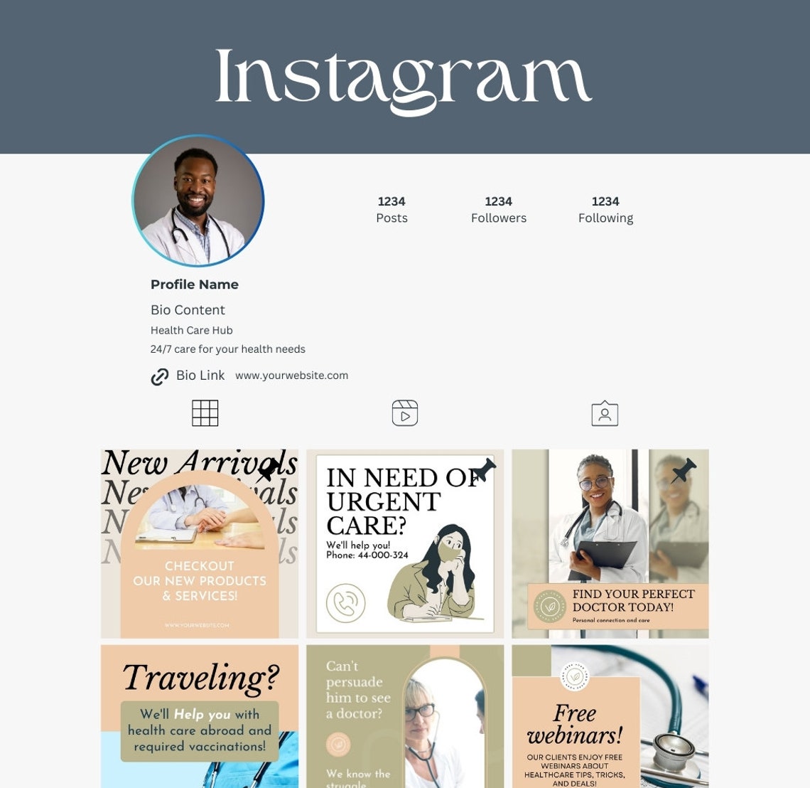 Healthcare Instagram, Medical Social Media Posts, Medical Branding ...