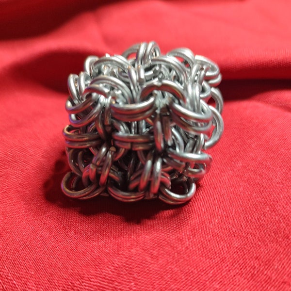 Chainmail Cube - Etsy