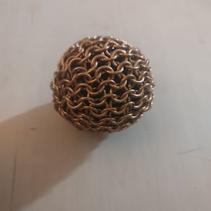 Chainmail Hacky Sack/ Stress Ball - Etsy