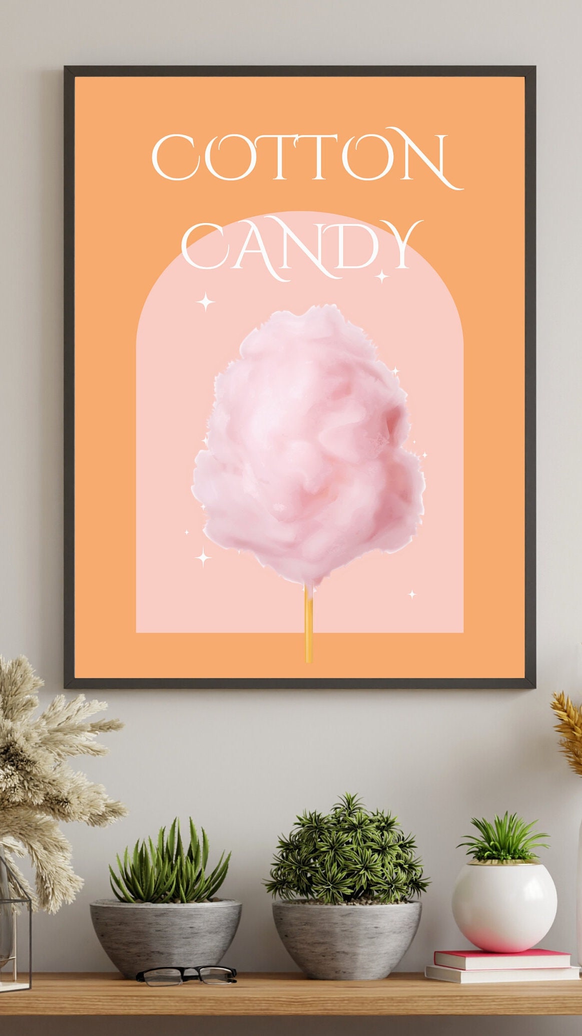 Cotton Candy Printable Poster - Etsy
