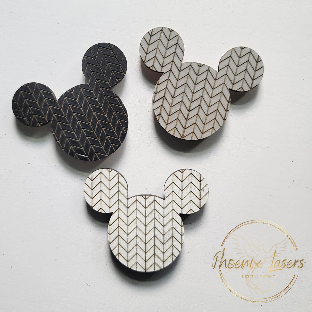 Herringbone Mouse Magnets | Set of Four | Fridge Magnet | Farmhouse ...