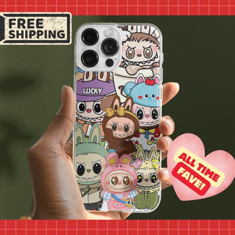 Labubu iPhone Case - Etsy
