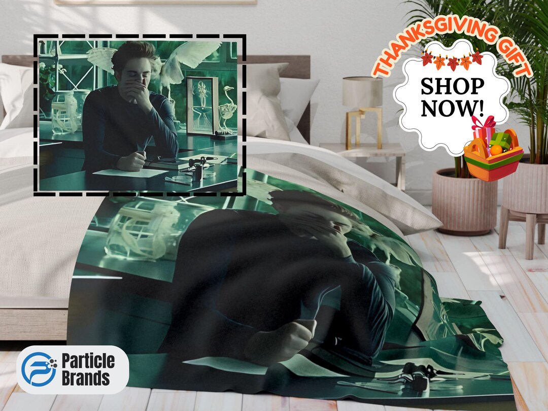Edward Stinky Face Blanket Funny Thanksgiving Blanket Meme Fleece Throw ...
