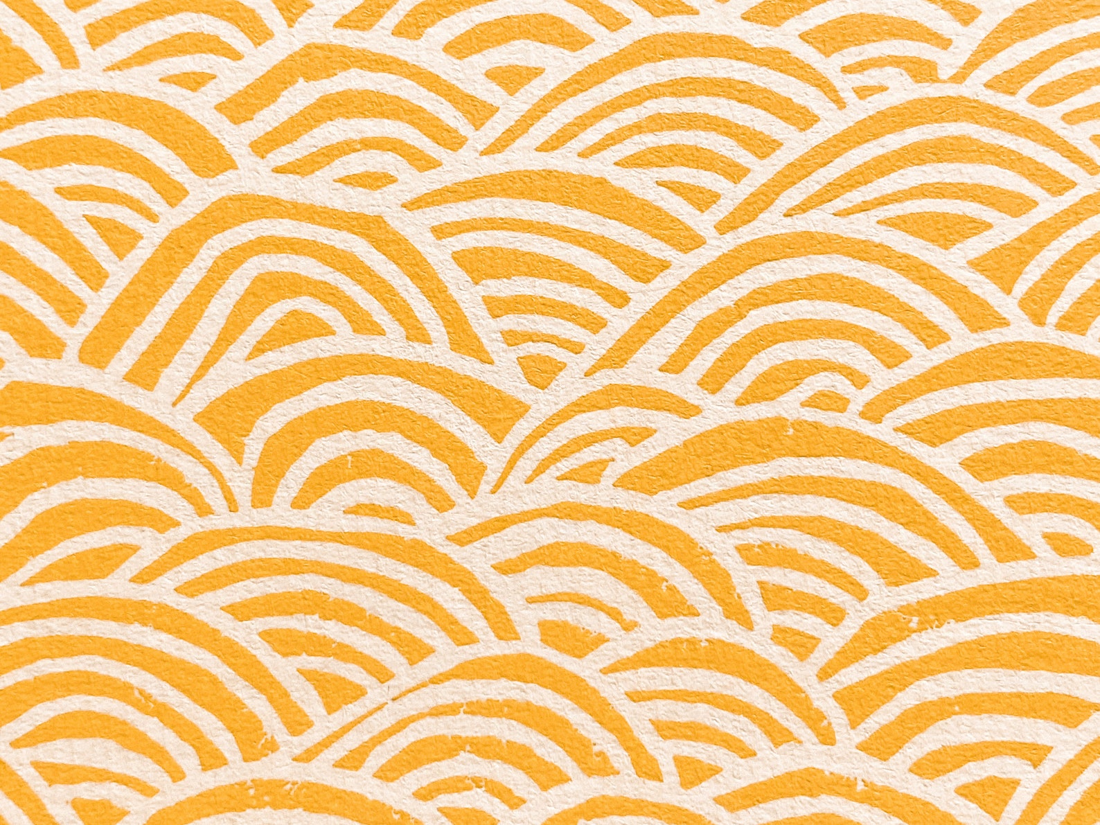 Japanese Wave Linocut Print - Hand-printed A5 Wall Art - Etsy