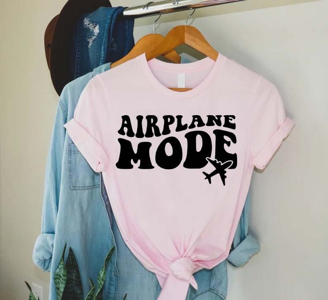 Airplane Mode T Shirt Airplane Tshirt Airplane Lovers Gift - Etsy