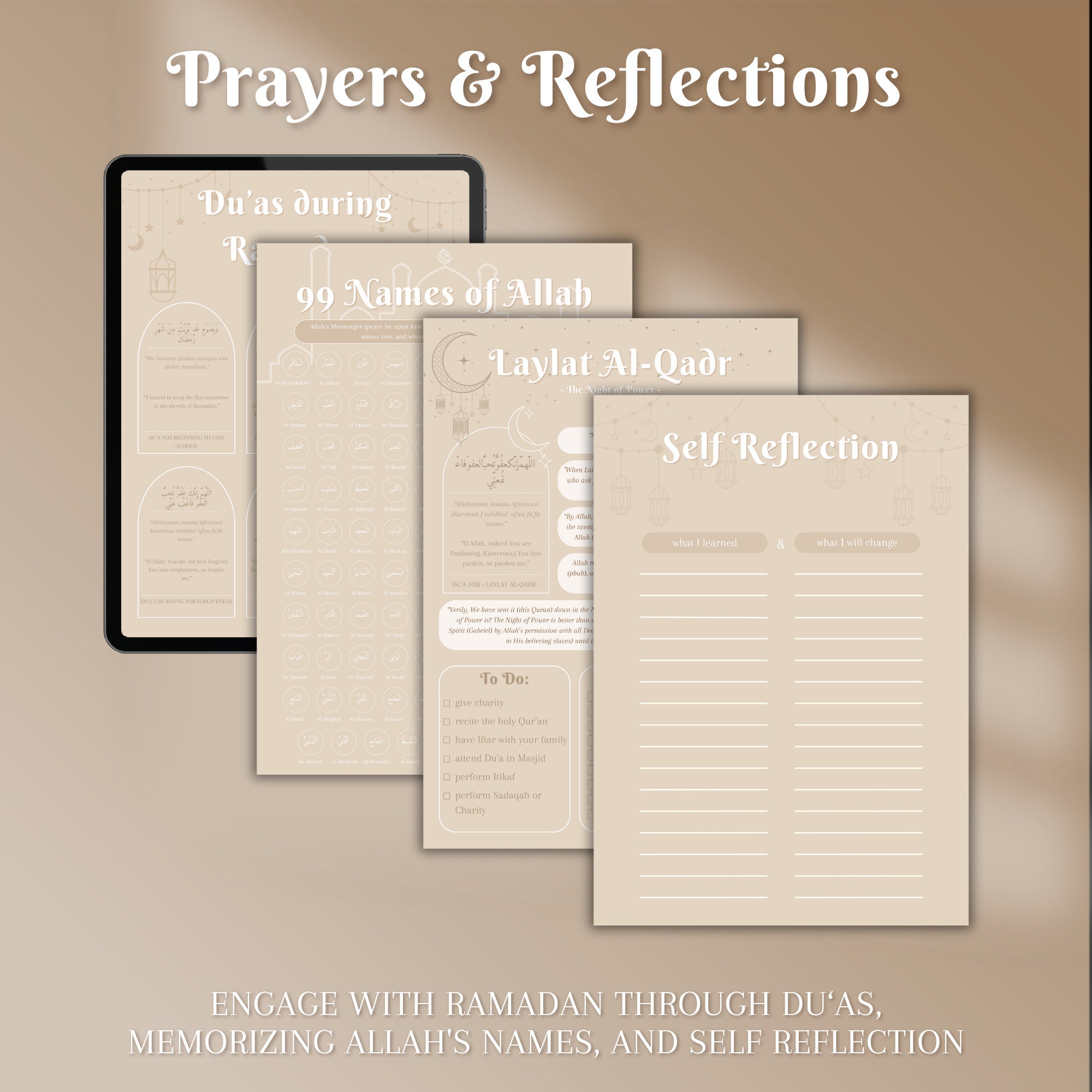 Ramadan Planner 2024 Digital Printable Ramadan Planner Ramadan Journal ...