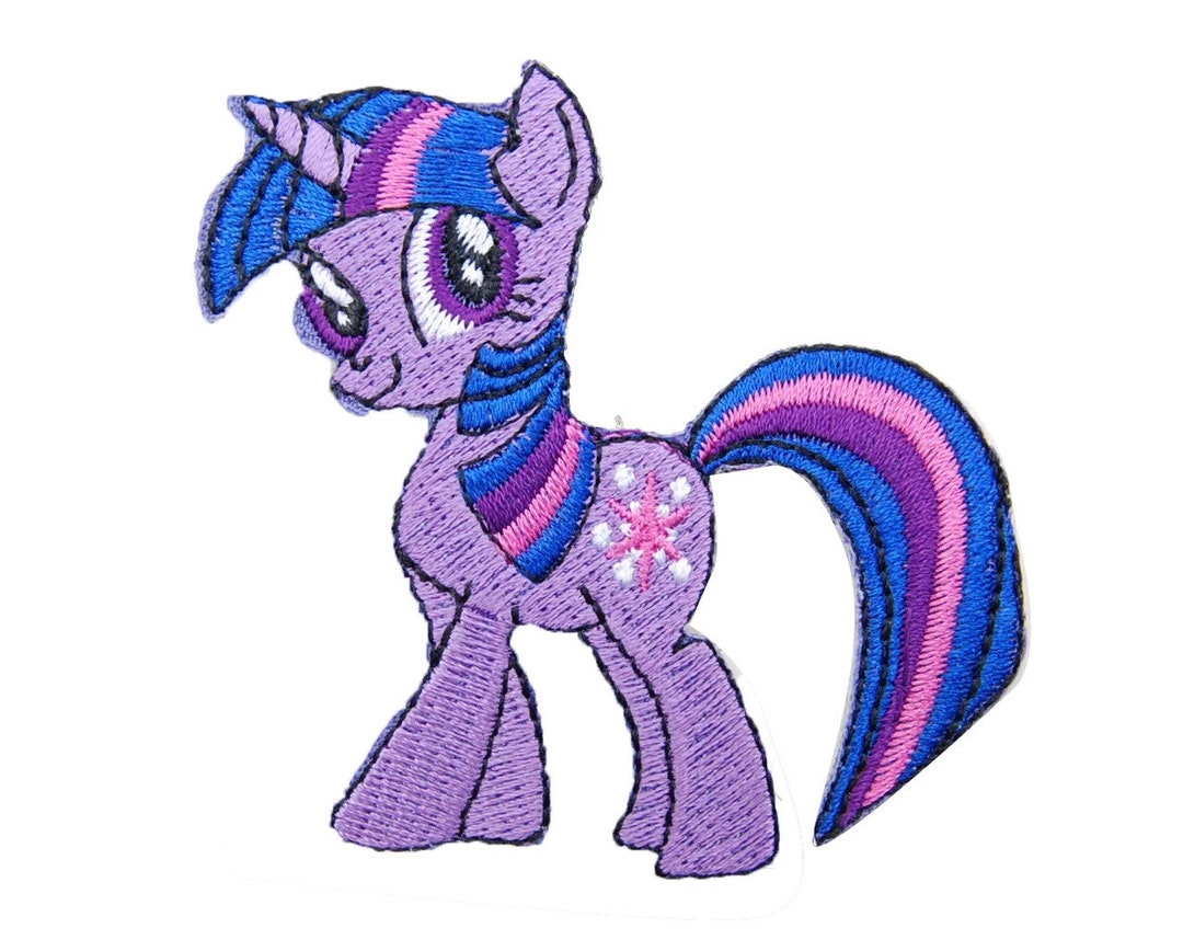 My Little Pony Embroidered Patch Twilight Sparkle - Etsy