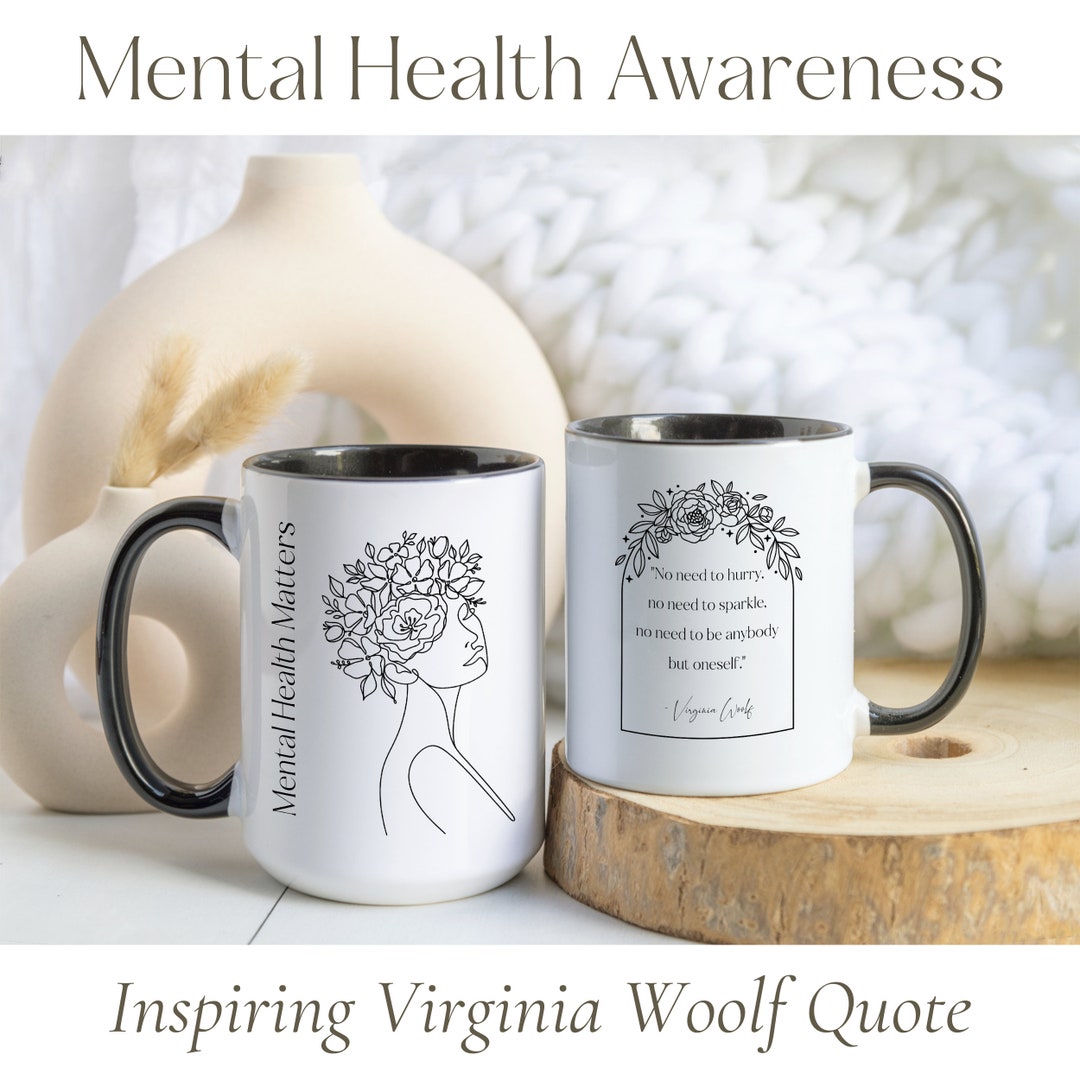 Mental Health Awareness Mug • Be Kind to Your Mind Coffee Cup • Gift ...