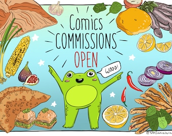 Custom Comic Commission - Etsy