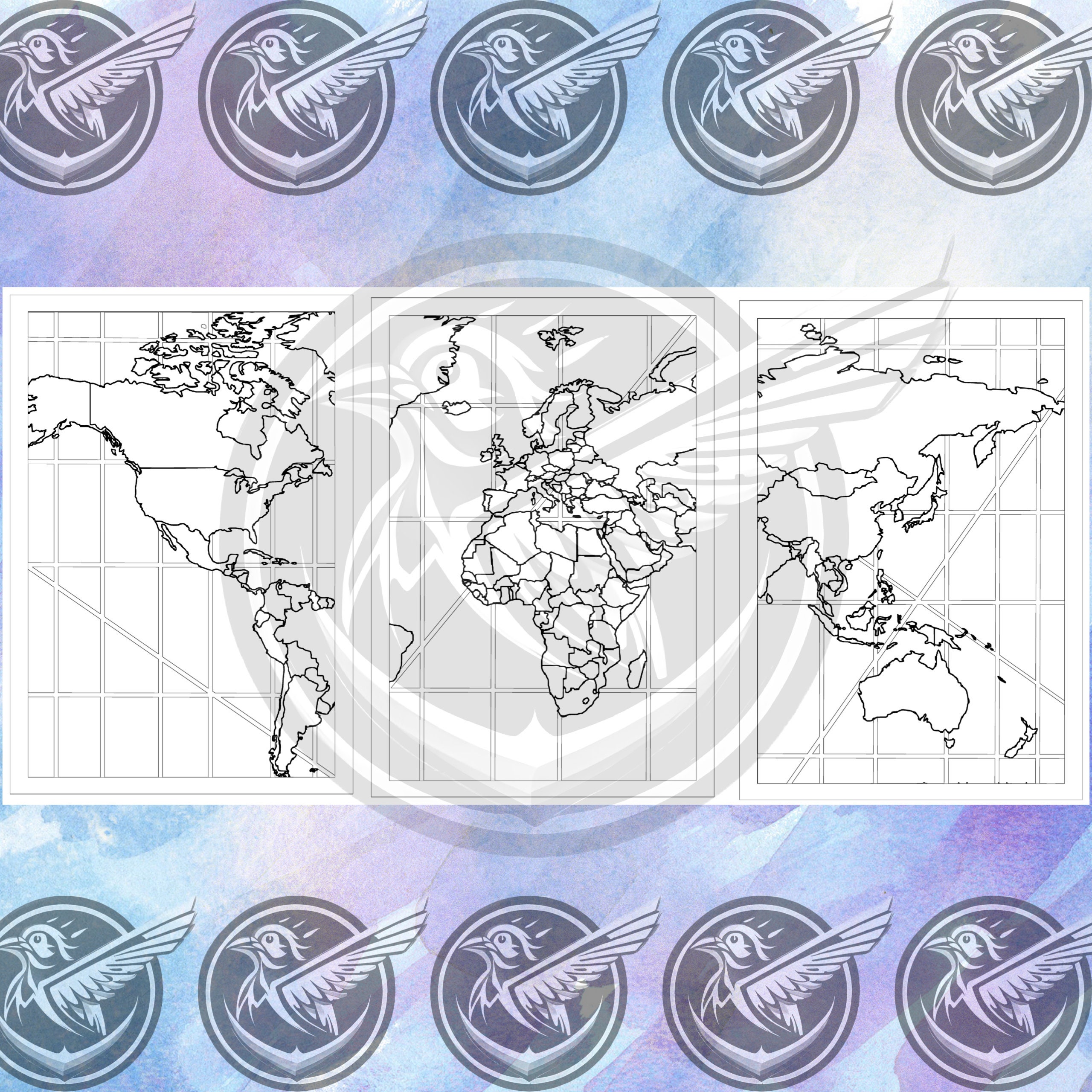 World Map SVG, PNG. World Map Laser Cut Downloadable File - Etsy