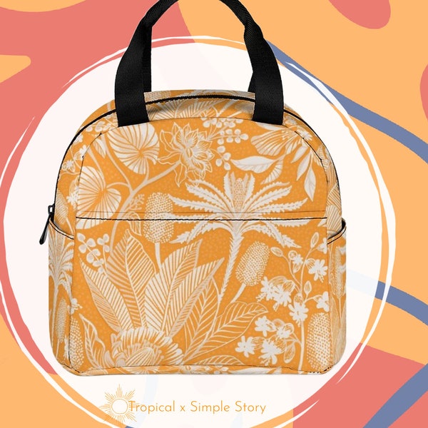 Hawaiian Insulated Lunch Bag - Etsy