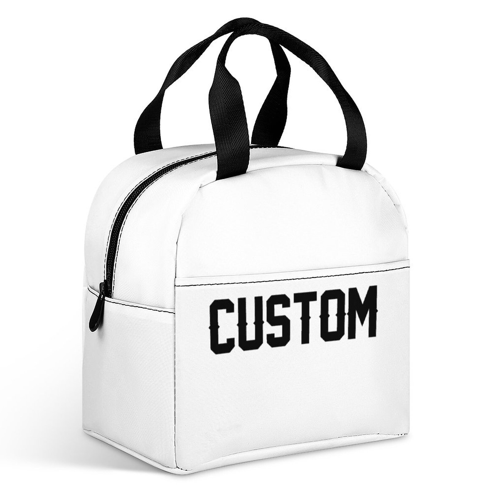 Custom Lunch Bag • Personalized Zipper Lunch Bag • Reusable Lunch Tote ...