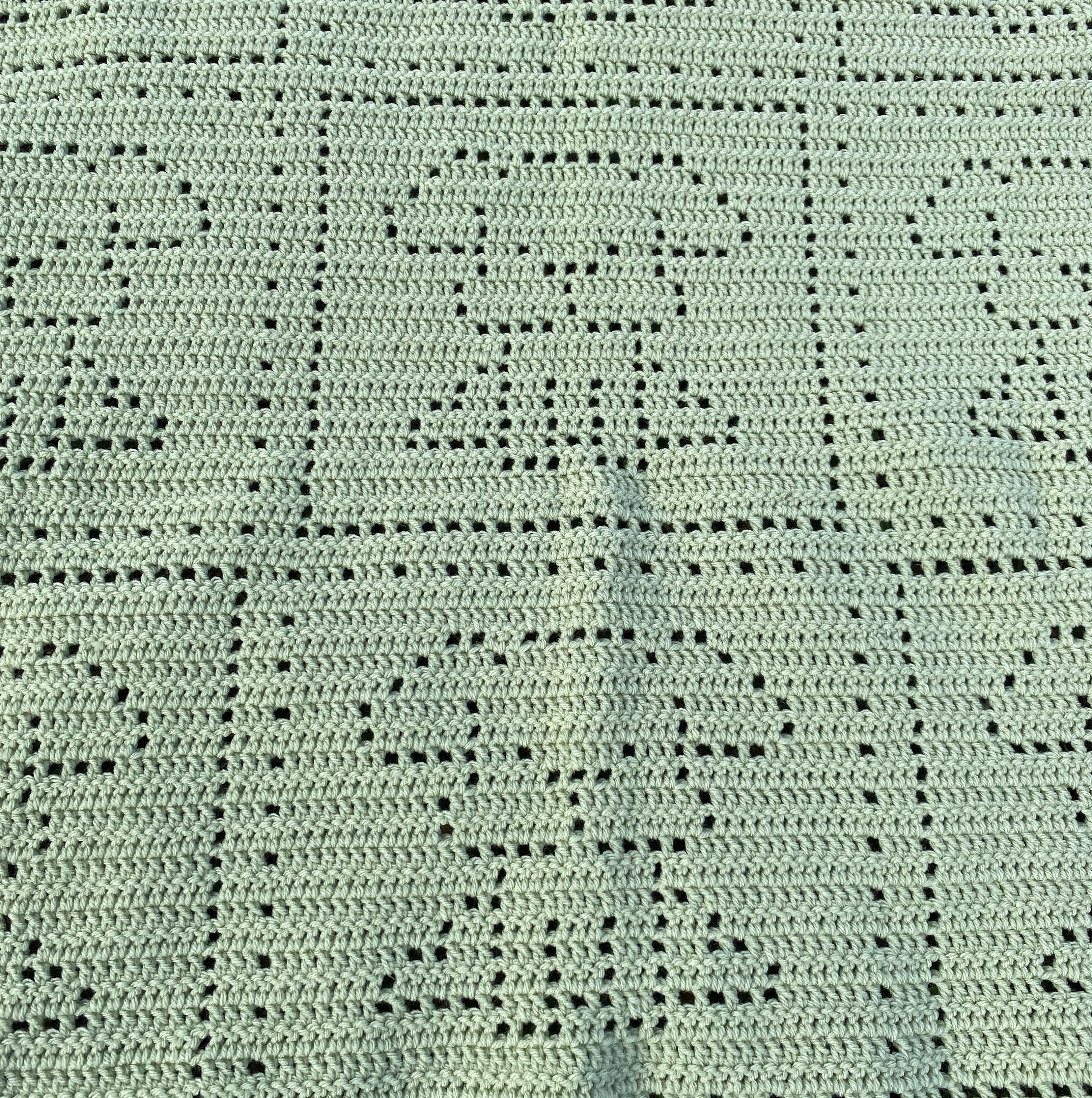 Puppy Dog Filet Crochet Baby Blanket Pattern PATTERN ONLY in PDF Format ...