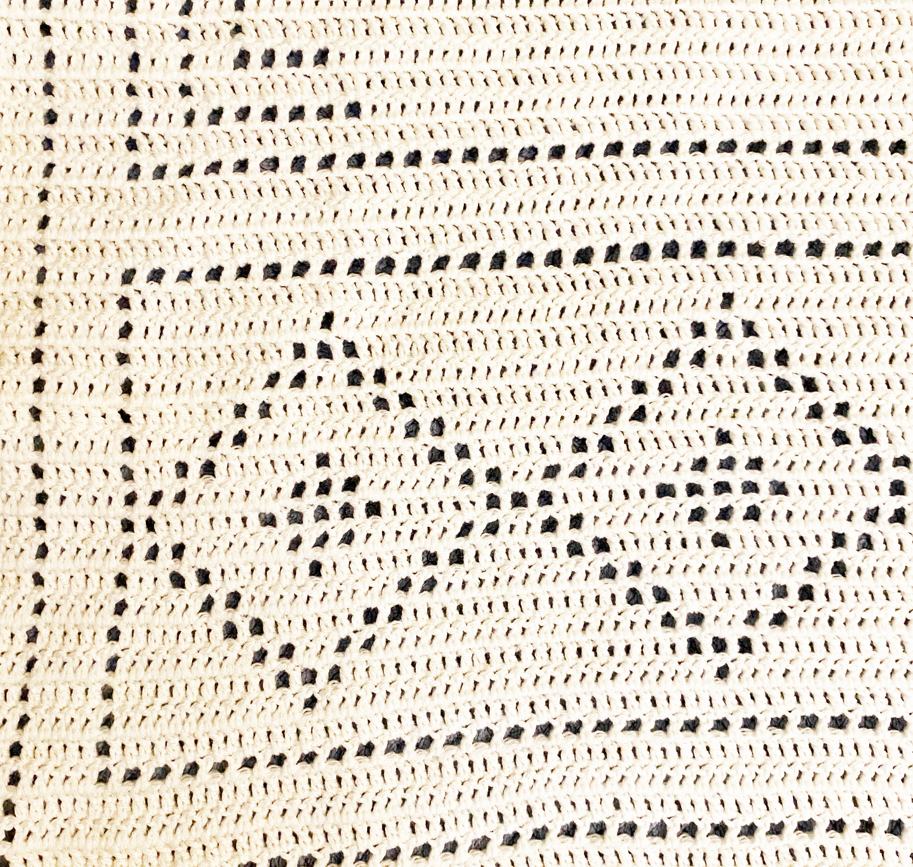 Counting Sheep Filet Crochet Baby Blanket Pattern PATTERN ONLY in PDF ...