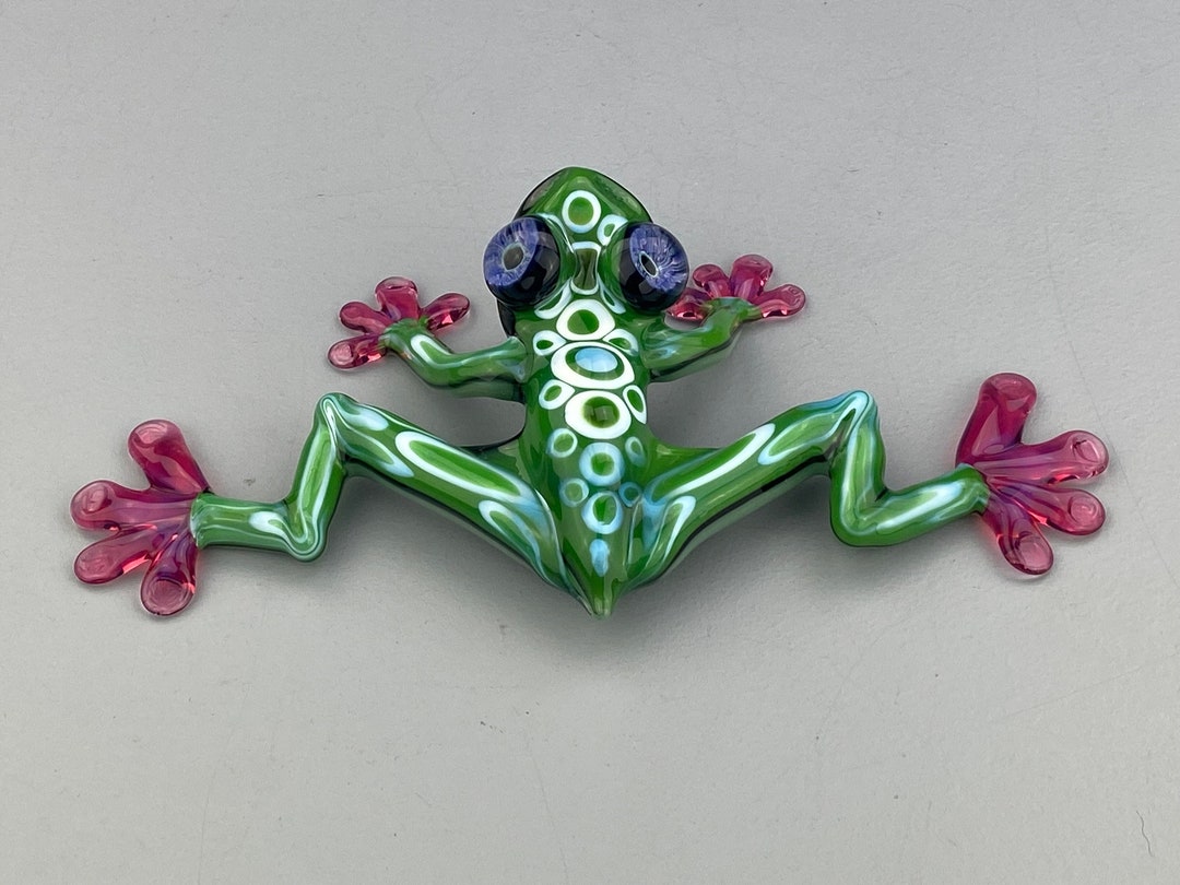 Glass Frog - Etsy