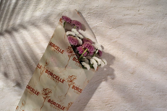 Floral Printed Tissue Paper