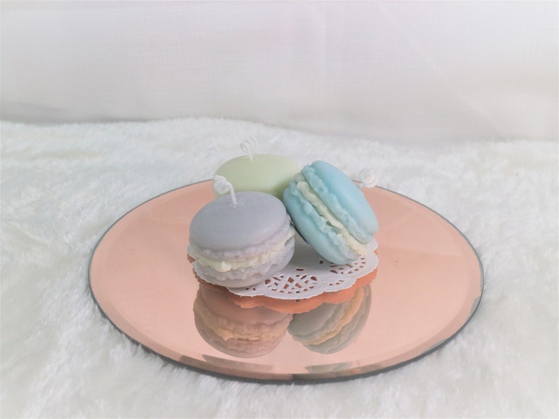 Macaron Candle | Customised Scented Candles | Handmade Desert Candles ...