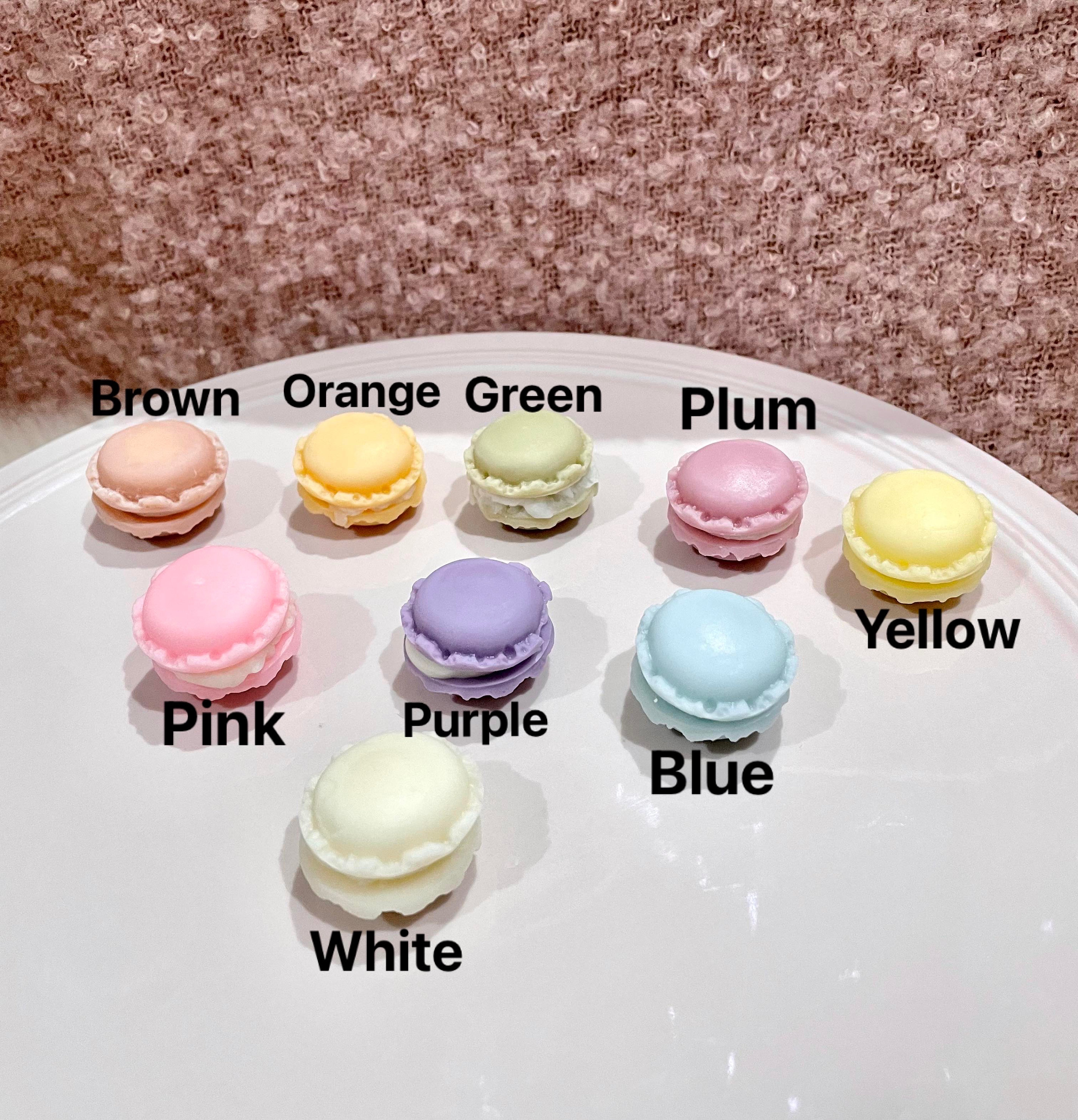 Mini Macaron Candle Customised Scented Candles Handmade Desert Candles ...