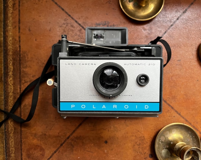 1960s Polaroid Land Camera 210 With Case and Documents - Etsy