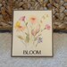 Bloom Flower Vinyl Sticker - Etsy