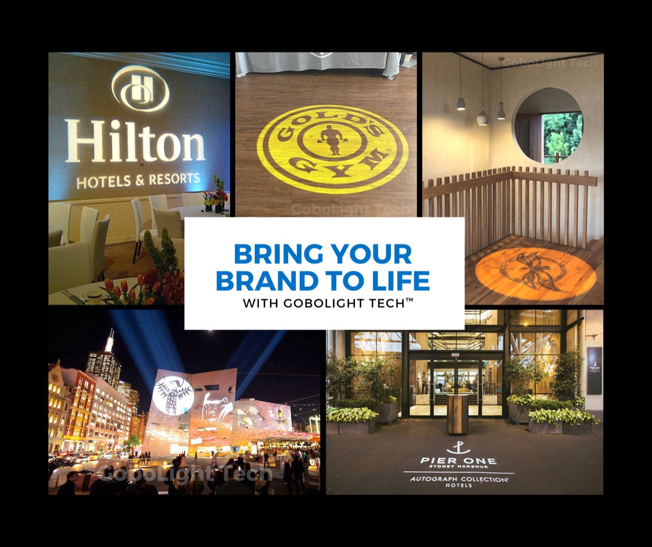 Gobo Light Logo Projector | Gobopro Logo Projector | Custom Logo ...