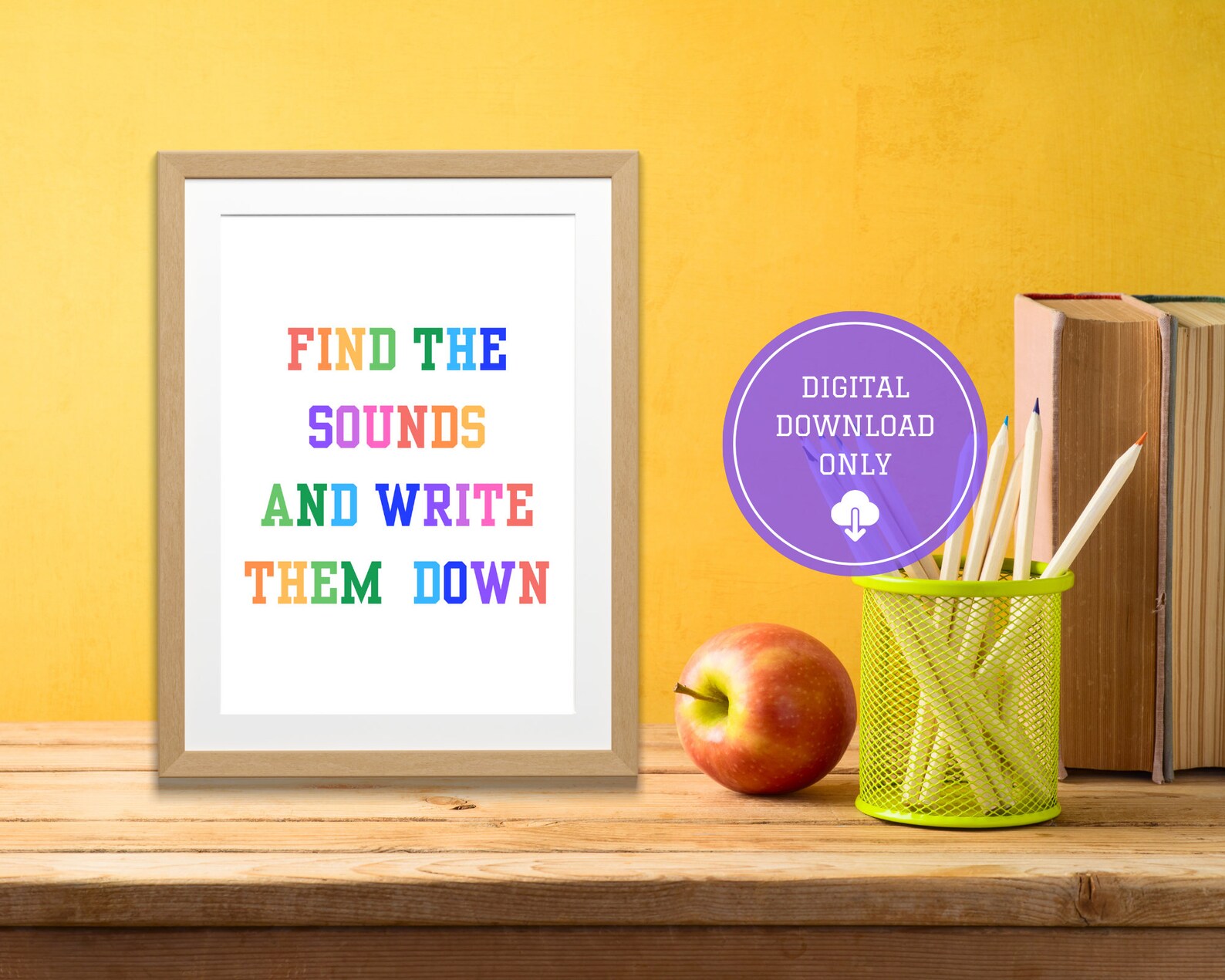 Learning to Read Rainbow Classroom Decorations Classroom Decor ...