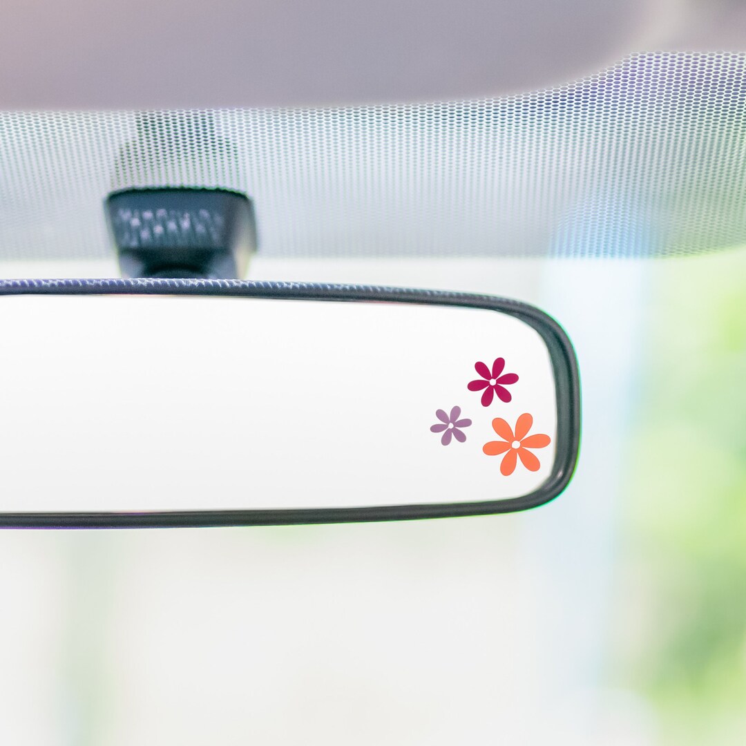 Mini Flower Car Decal: Waterproof Vinyl Daisy Stickers - Etsy
