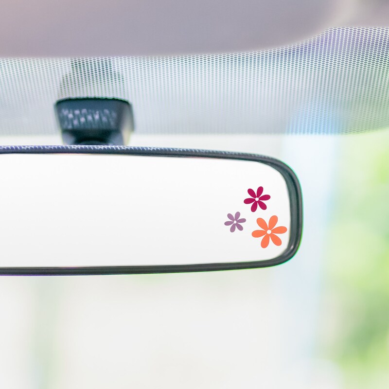Flower Car Decal - Etsy