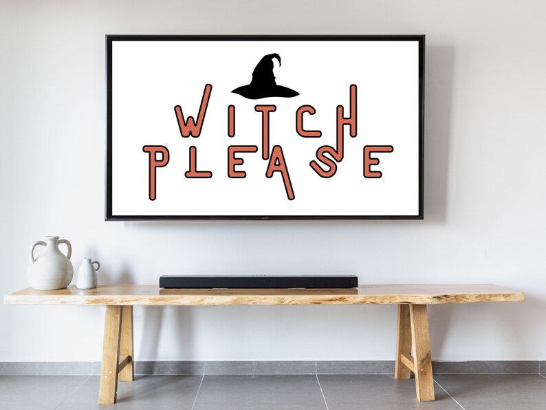 Vintage Halloween Gallery Wall Art Prints: Neutral Witchy Decor (PNG ...